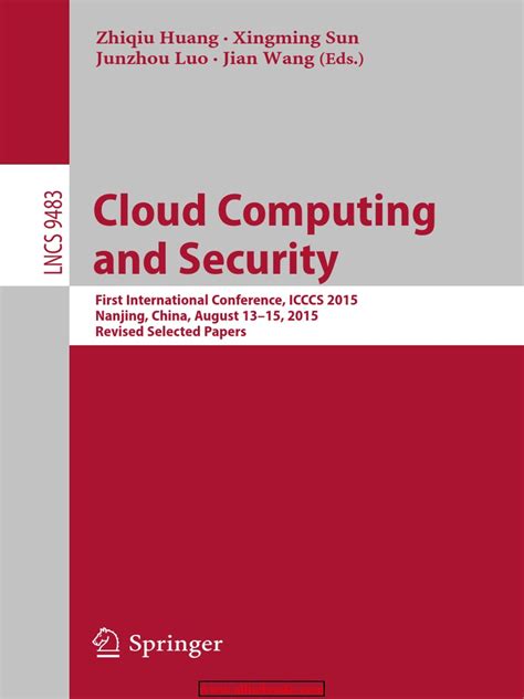 cloud computing and security pdf cryptography encryption