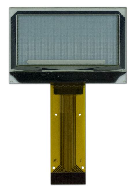 128x56 Transparent OLED Display From Crystalfontz