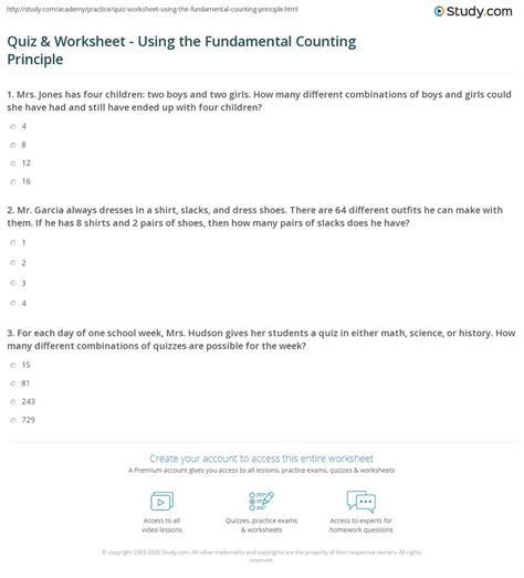 The Ultimate Guide To The Counting Principle Permutations And