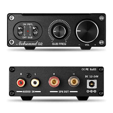 Mini W HiFi Mono Channel Subwoofer Full Frequency Digital Power Amplifier EBay