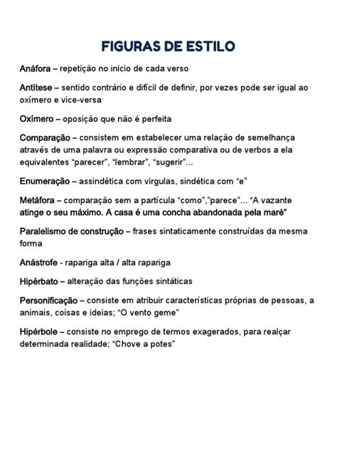Figuras De Estilo Pdf