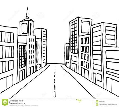 Desenho Cidade Para Colorir Coloring City