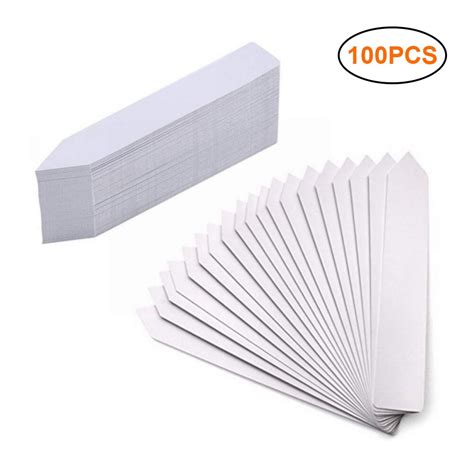 100pcs Plastic Garden Labels Plants Label Garden T Grandado