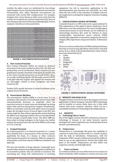 Brain Computer Interfacing Using Electroencephalography And Convolutional Neural Networks Pdf