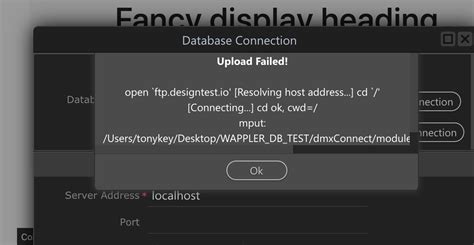 Coonection To Database General Wappler Community