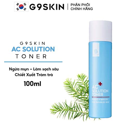 Nước Hoa Hồng G9Skin AC Solution Toner 100ml – THẾ GIỚI SKINFOOD