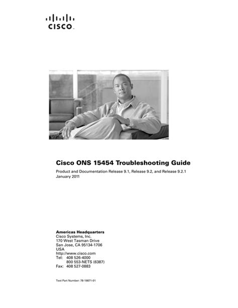 Cisco Ons 15454 Troubleshooting Guide