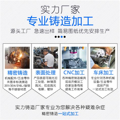 304不锈钢精密铸造件非标加工金属五金机械配件硅溶胶浇铸钢铸铁虎窝淘