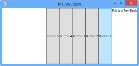 stackpanel in wpf