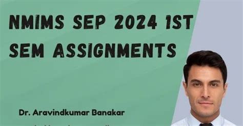 NMIMS 1st Sem Assignments In Bengaluru ID 2854390905491