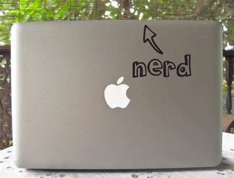 Nerd Vinyl Decal Vinyl Stickers Laptop Decal Car Sticker Laptop Sticker Car Decal Sticker Decal