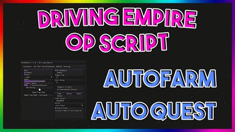 Roblox NEW Driving Empire Script Exploit GUI Pastebin 2022 YouTube