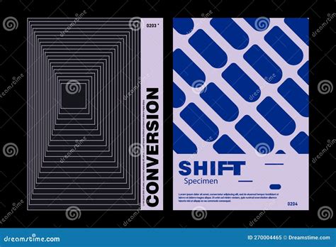 Meta Modern Aesthetics Of Swiss Design Poster Layout Graphic Template Made With Bold Typography