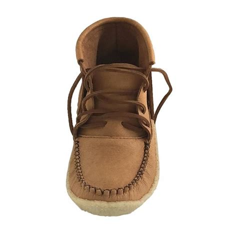 Mens Crepe Sole Moosehide Moccasin Boots Mens Moccasins Boots