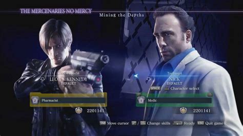 Resident Evil 6 Pc The Mercenaries No Mercy Mining The Depths