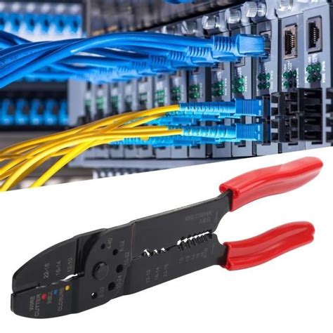 Pince à sertir multifonction ZJCHAO HS 313 Dénudage 10 22 AWG