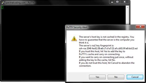 How To Set Up Putty [spectralcoding Wiki]
