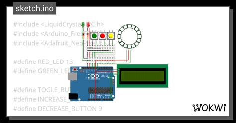 Laboratory Work 2 Wokwi Esp32 Stm32 Arduino Simulator