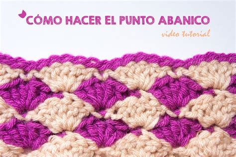 Cómo hacer el punto abanico en ganchillo Loom Knitting Stitches