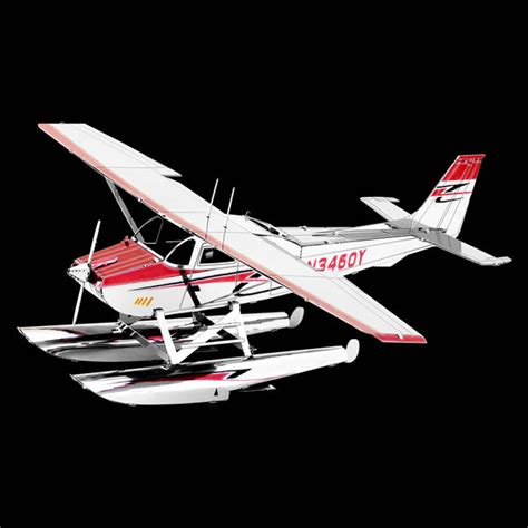 Metal Earth Australia Cessna 182 Floatplane Diy Kits