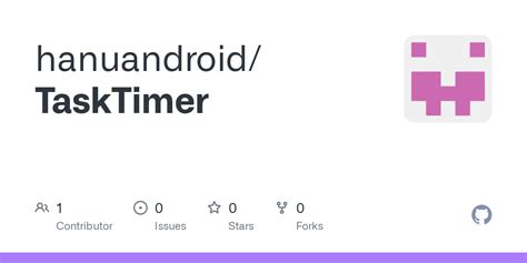 GitHub Hanuandroid TaskTimer