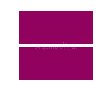 Rectangle Geometric Shapes Symbol Pink Element Vector Stock Vector