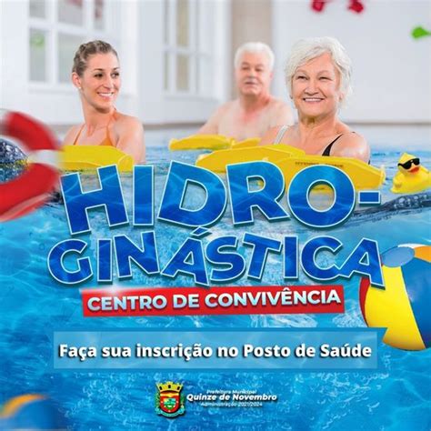 Centro de Convivência abre vagas à idosos para a hidroginástica JE Acontece