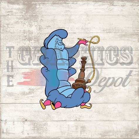 Caterpillar Absolem Alice In Wonderland Svg File Eps File Png File