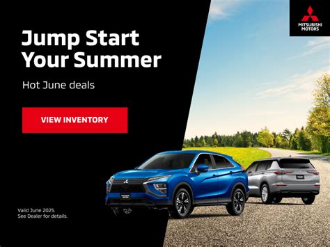 Jump Start Your Summer Peterborough Mitsubishi