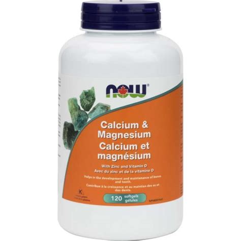 Now Calcium & Magnesium, Softgels - Your Health Food Store and So Much ...