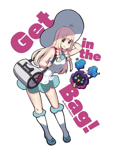 Lillie And Nebby By Kenrontoqueen Get In The Bag Nebby Know Your Meme