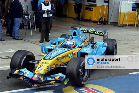 Nelson Piquet Jr BRA Renault R26 Formula One Testing Silverstone