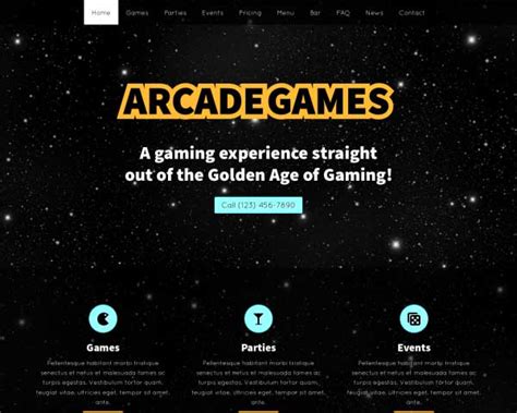 Arcade Games Wordpress Theme Nexus Themes