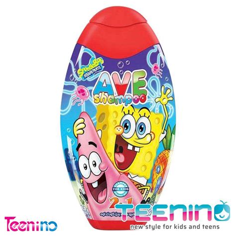 شامپو بچه اوه مدل باب اسفنجی حجم 280 میلی لیتر تی‌نی‌نو Teenino