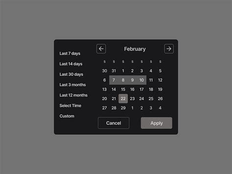 Daily Ui 038 Calendar By Honey Saxena On Dribbble