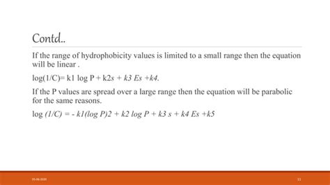 Qsar Parameters By Ranjeeth K Pptx