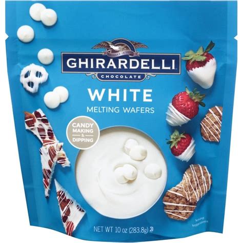 Ghirardelli Chocolate White Melting Wafers 12 Oz From Smart And Final