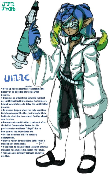 Made Concept Art Of Sunni A Disguised Octoling Who Made It His Personal Quest To Infiltrate The