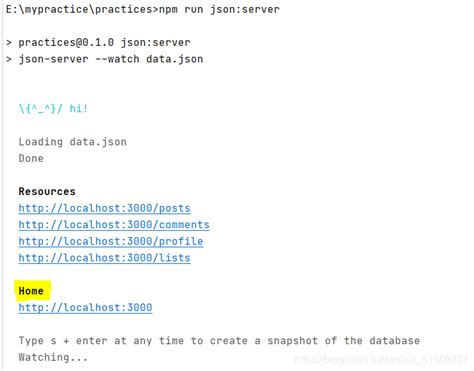 如何利用jsonserver搭建本地的数据接口fetch通过rver请求本地json Csdn博客