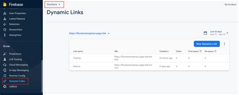 dynamic link deep link document fluxbuilder an ultimate