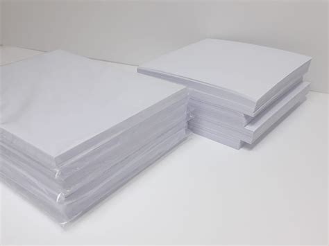 Papel Couché Brillante Gr Resma Hojas Tamaño Carta Cuotas sin interés