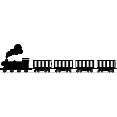 Ícone De Trem Vetor Premium