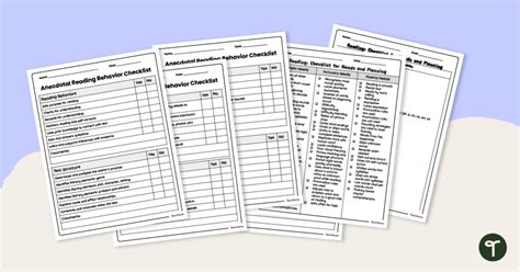 Guided Reading Anecdotal Notes Template Planning For Guided Reading