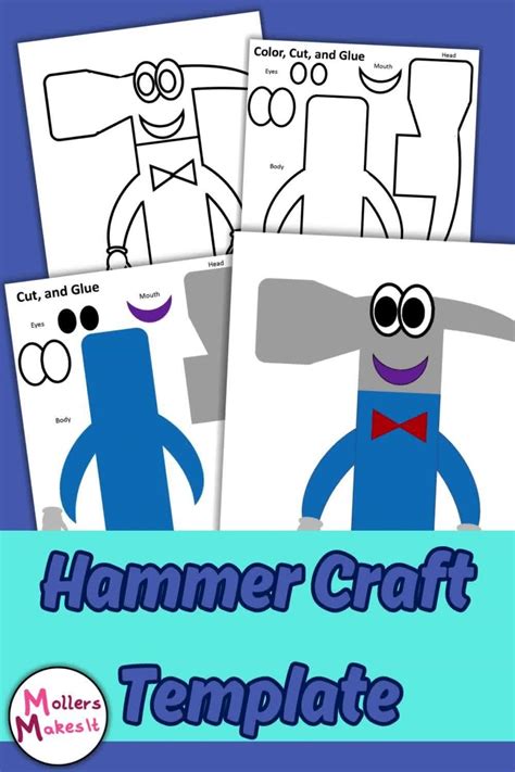Space Asteroid Craft Template Cut And Glue Mollers Makes It [video