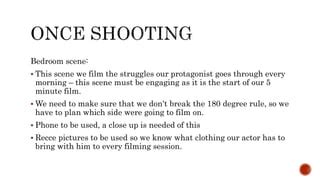Shooting Plan Day 1 PPTX Video Production Content Production