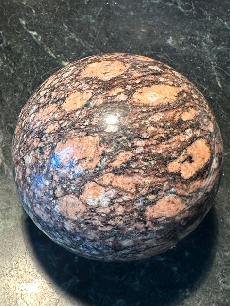 Metagranite Sphere 35 Diameter Etsy