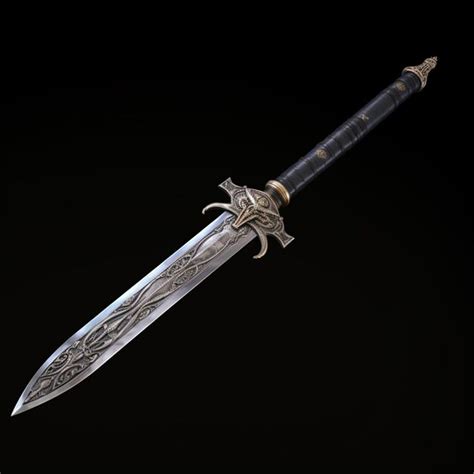 Premium AI Image Sword With White Background High Quality Ul