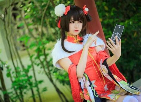 阴阳师神乐cos 唯美萝莉呆萌可爱新浪游戏手机新浪网