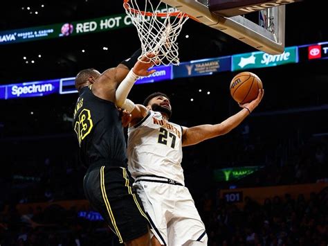 Lakers Fall Short Vs Nuggets On Kobe Bryant Statue Night Philstar