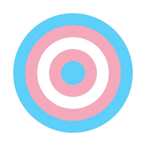 Premium Vector Transgender Pride Flag In Shape Trans Pride Flag